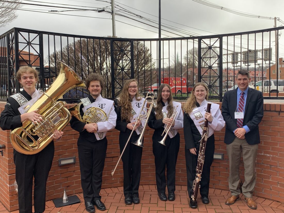 TCHS Band Members in Charleston | News, Sports, Jobs - Tyler Star News